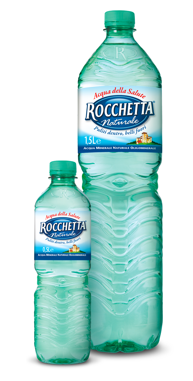 Acqua minerale naturale Rocchetta, acqua della salute.