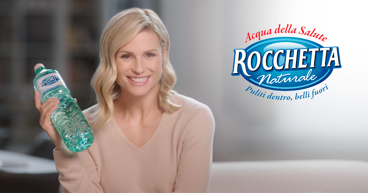 Acqua minerale naturale Rocchetta, acqua della salute.